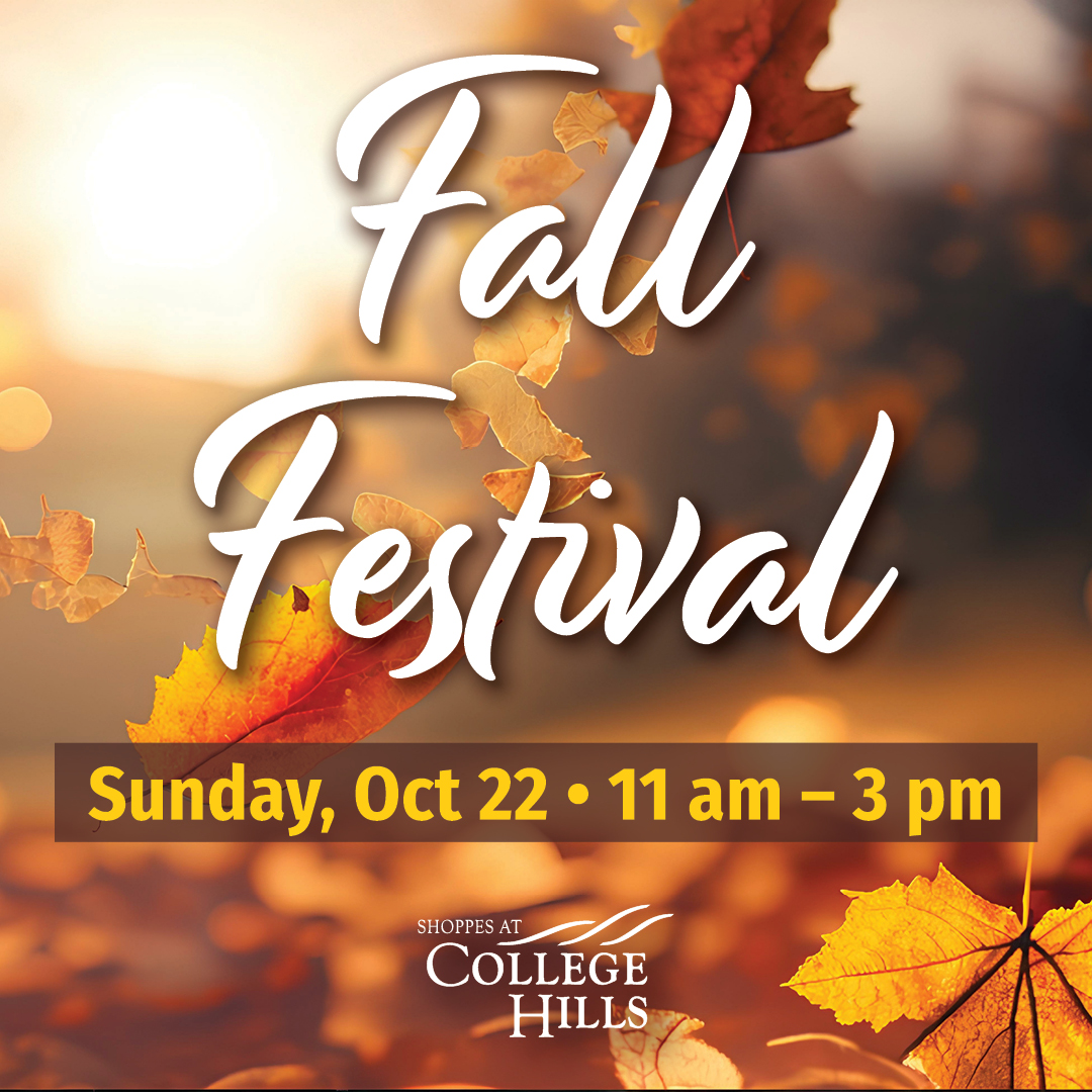 fall college hills - The Shoppes at College Hills